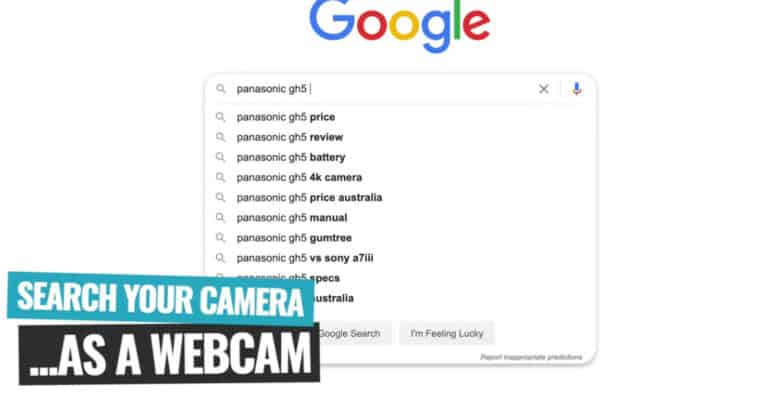 How to Live Stream with a Video Camera or DSLR (as a Webcam!)
